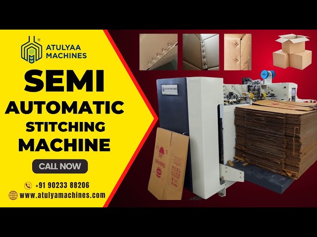 Box Stitching Machines - Box Stitching Machine Manufacturer from Rajkot