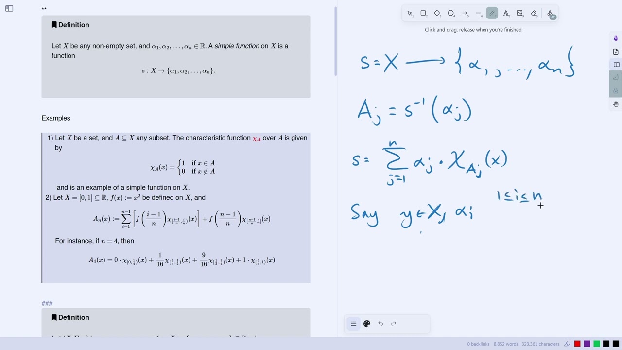 Functional Analysis #8: Lebesgue Integration