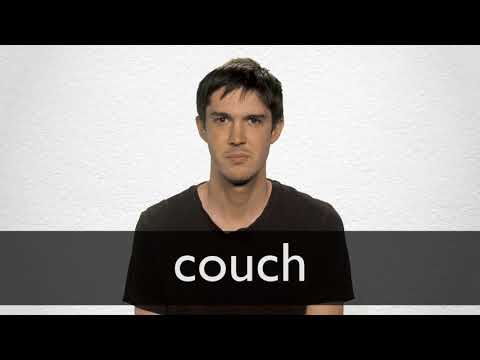 How to pronounce COUCH in British English