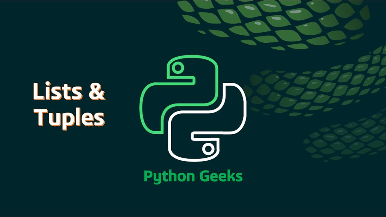 4. Python - Lists and Tuples