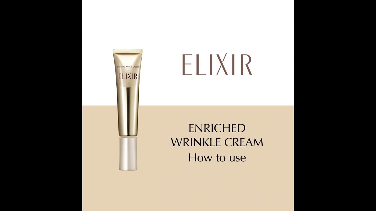 Elixir Wrinkle Cream - How To Use (Face)