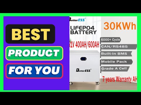 BetterESS 30KWh 20KWh 51.2V Lifepo4 Battery 600Ah 400Ah 51.2V Powerwall