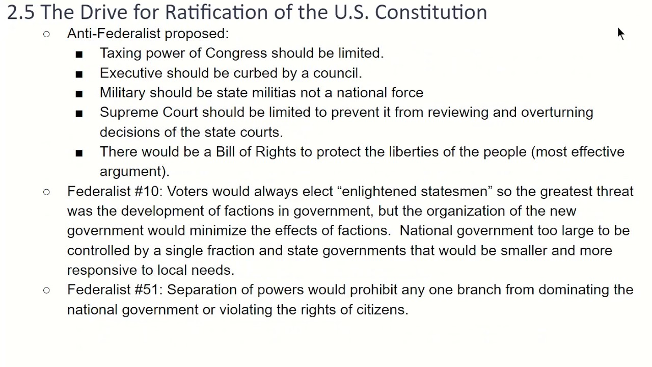 Chapter 2 The Constitution, Section 5