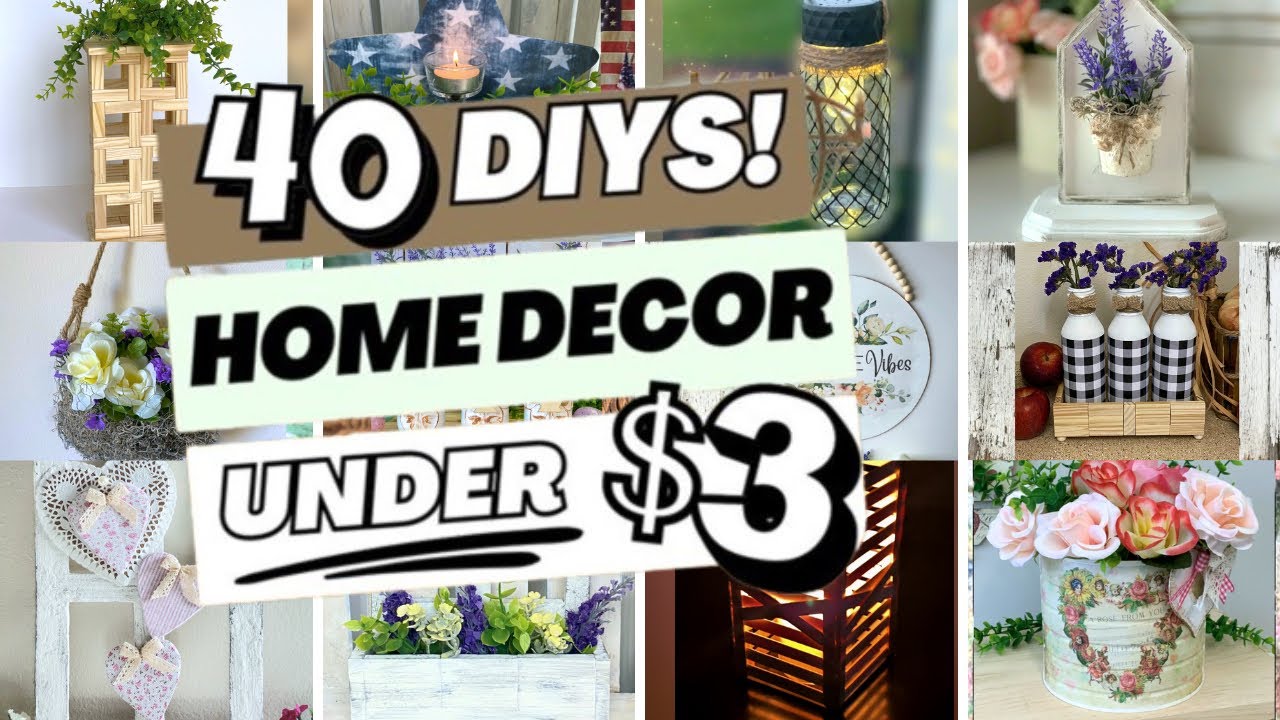$3 and UNDER CRAFT IDEAS | RELAXING Crafting | Dollar Tree DIY