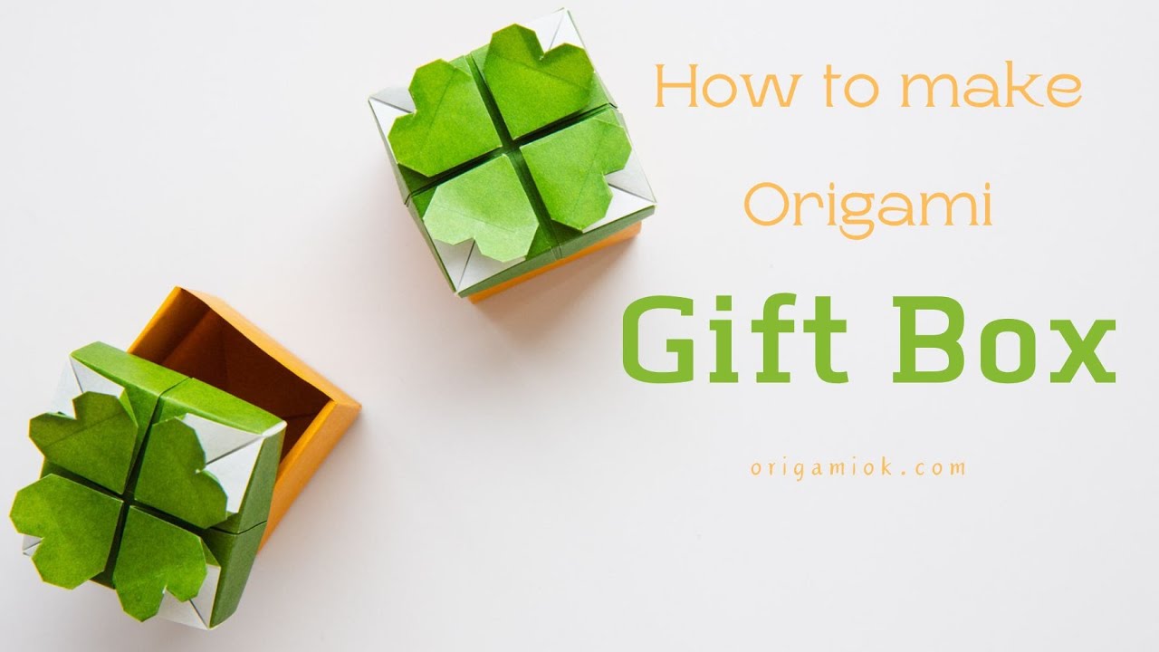 How to Make an Origami Gift Box