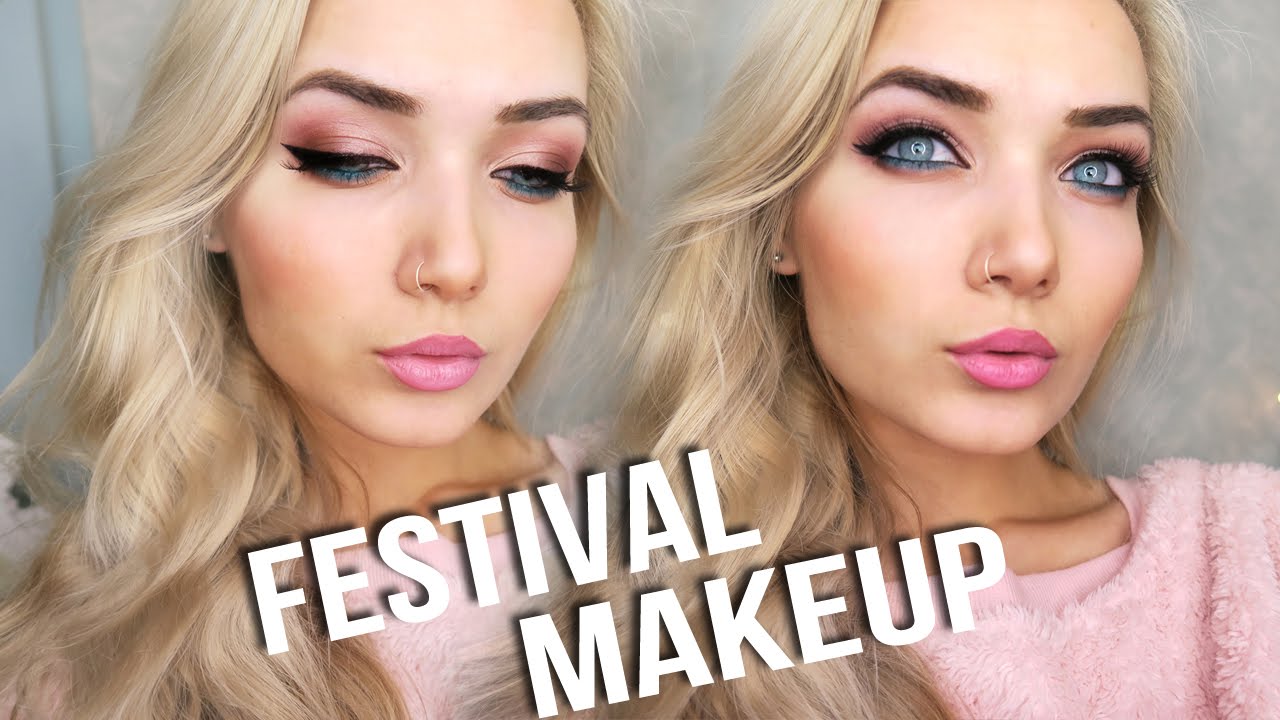 Festival Makeup Tutorial + Outfit AD
