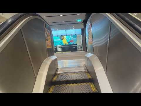 Original Otis escalators at 10 Spring Street in Sydney, NSW, Australia