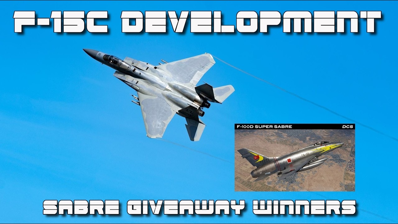 DCS SITREP #16 2026: F-15C Development Update/F-100D Giveaway Winners!