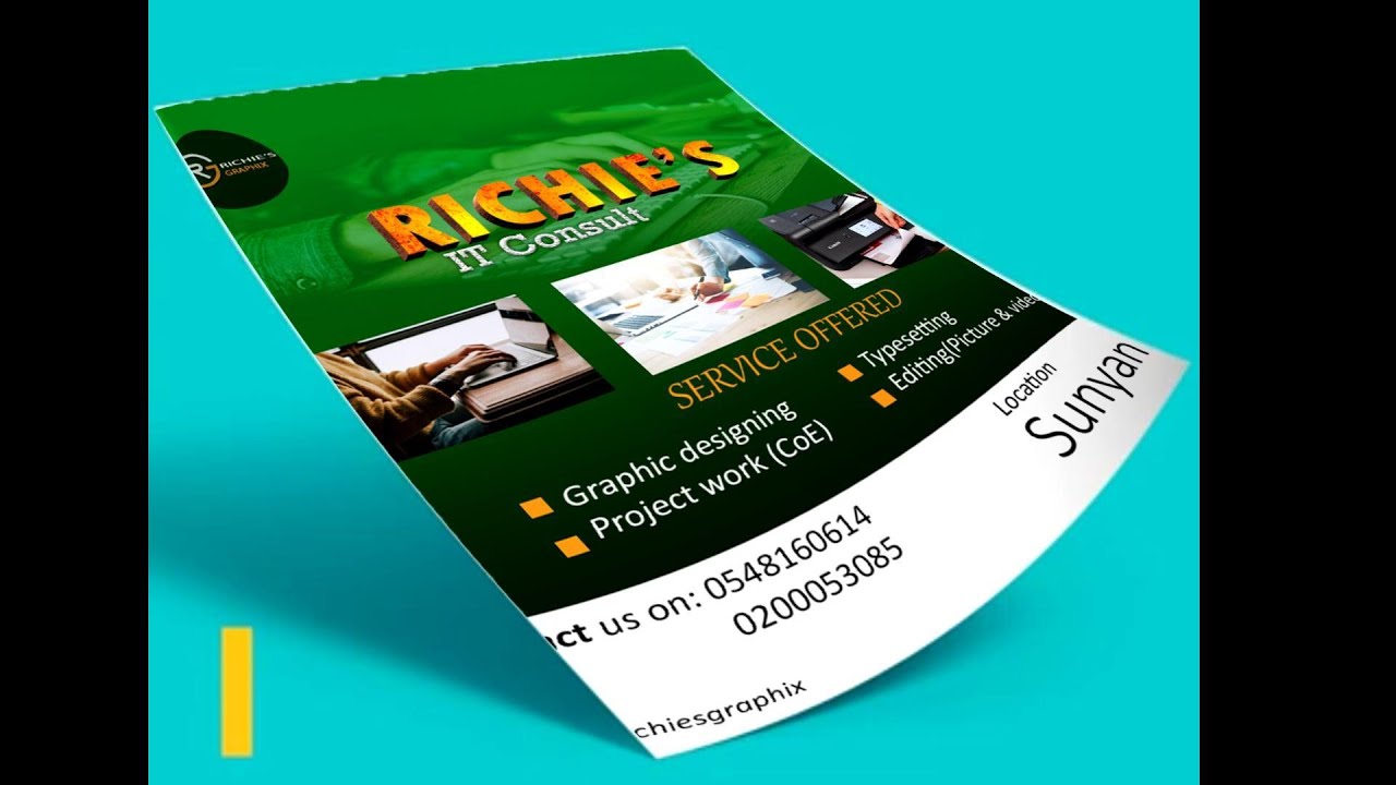 How to create a paper mockup in photoshop. Photoshop tutorial