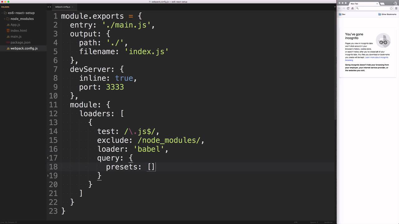 React Fundamentals: Development Environment Setup