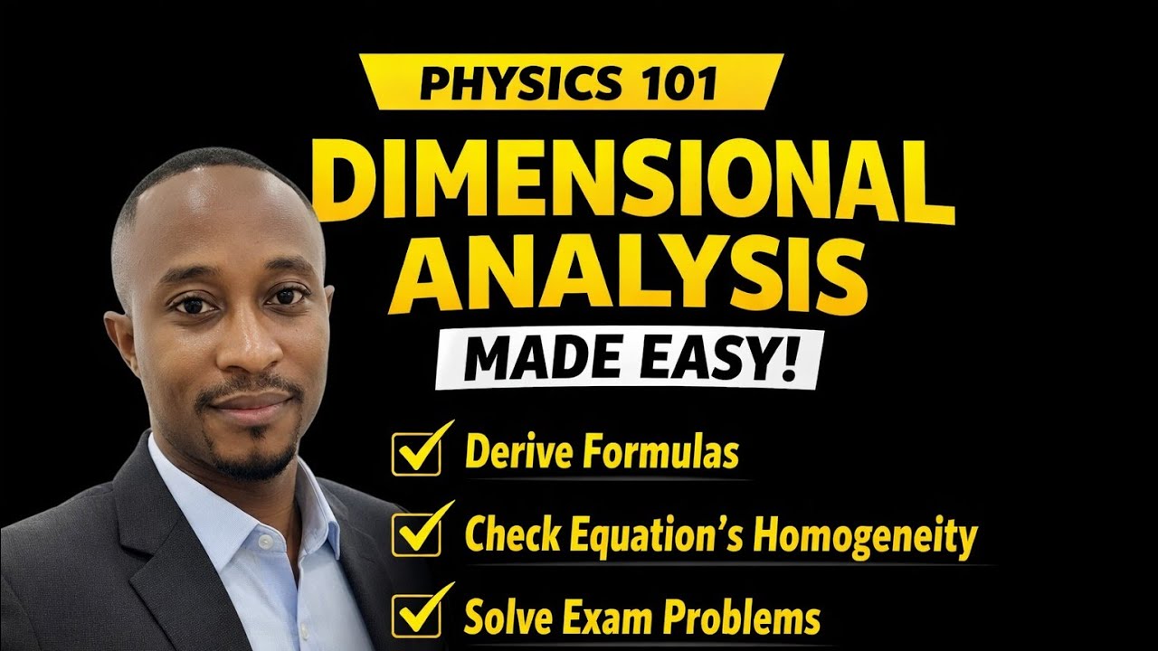 DIMENSIONAL ANALYSIS FULL LIVE CLASS 