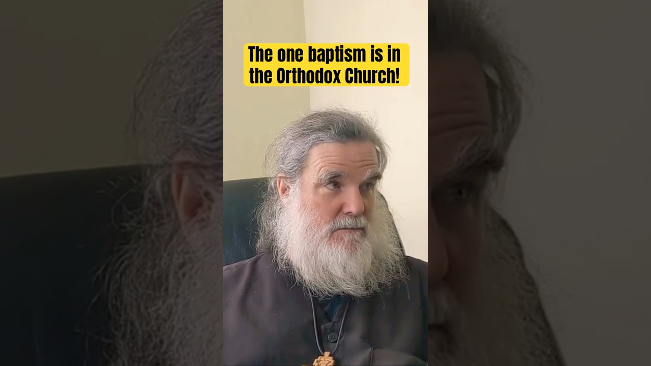 “I don’t care what the Catholic Church did to him!” #shorts #truth #orthodoxy #jesus #god #baptism