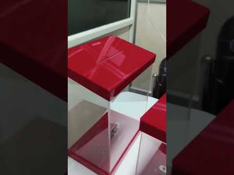 Acrylic Donation Box - Acrylic Drop Box Latest Price, Manufacturers ...