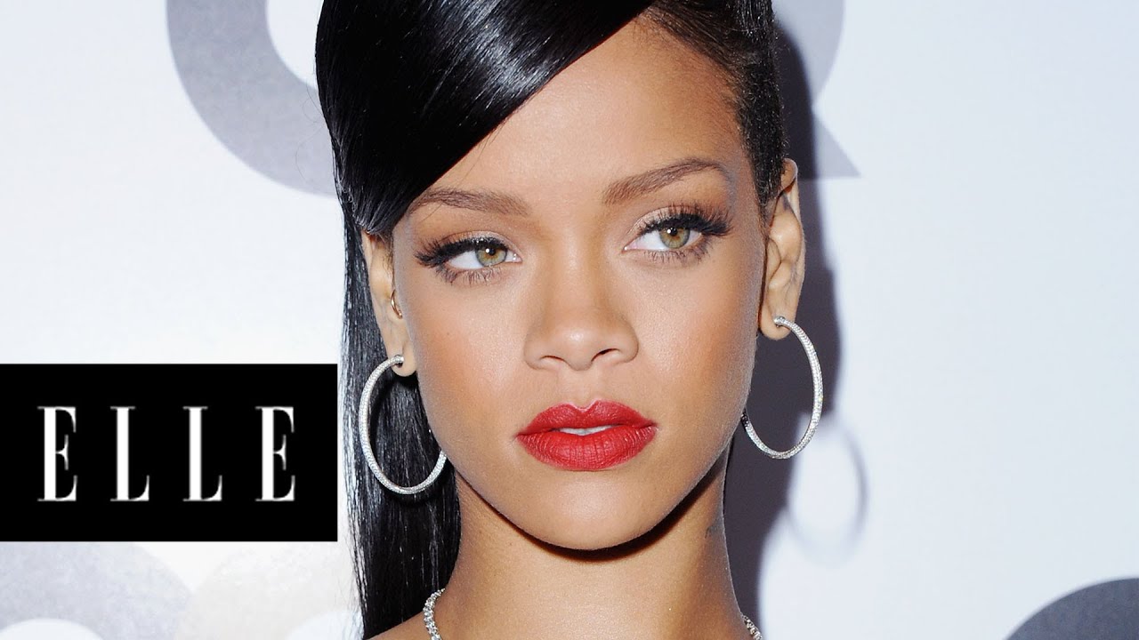 8 Celebs With & Without Their Signature Red Lips | ELLE