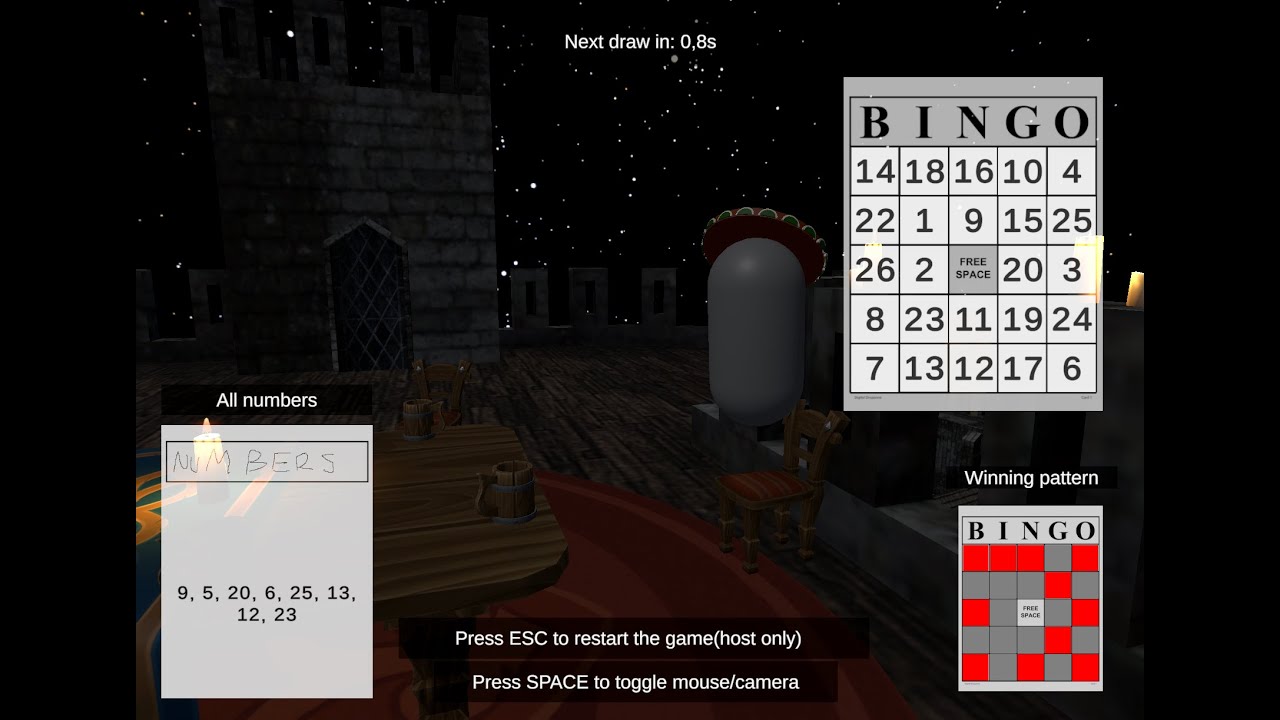 Unity 6 - Free Multiplayer BINGO GAME (Github)