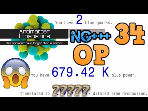 Antimatter Dimensions NG+++ Episode 34: INSANELY BUFFED DILATED TIME PRODUCTION!!