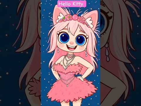 Manga #animation #cartoon #anime #ai #pets #barbie #kitten #hellokitty #kitty #cat #fyp #fun #manga