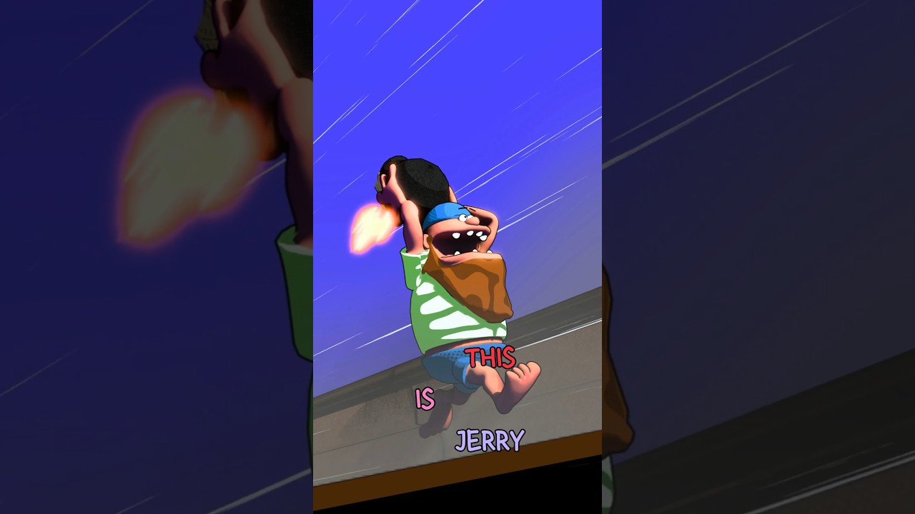 Pirate Captain Bill and Jerry's Cannon Ball #shorts #cartoon #animation