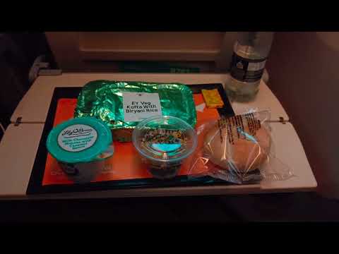 Etihad Airlines | Asian Vegetarian Food | Etihad food