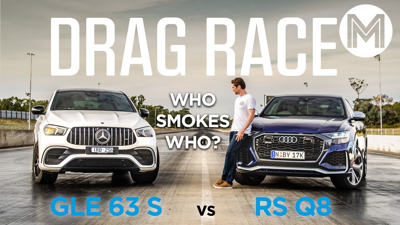 Audi RS Q8 Drag Races AMG GLE 63 S in Battle of Sloped Back Sporty ...
