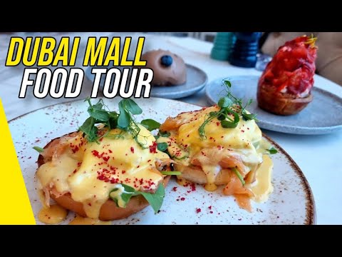 Eating 24 hours at The Largest Mall in The World | Dubai Mall Food tour