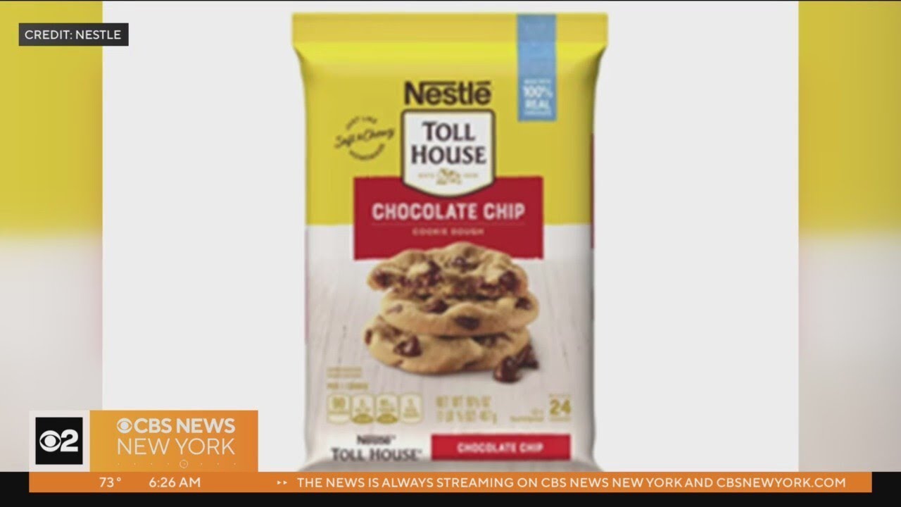 Nestlé recalls some Toll House cookie dough due to wood chips