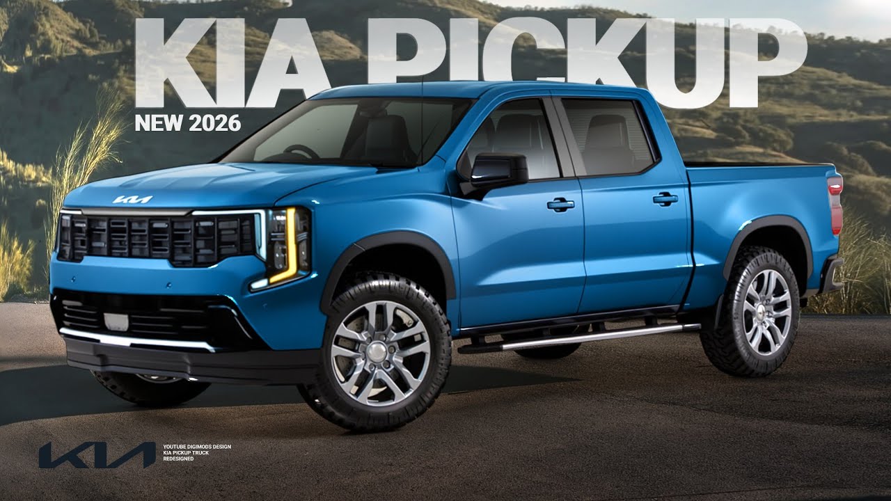 2026 Kia Pickup Truck Looks Ready to Conquer America and Give Locals a ...