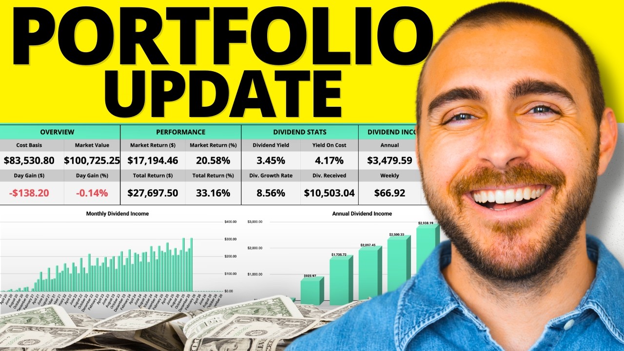 Inside My $134,700 Dividend Stock Portfolio | MARCH UPDATE 📊