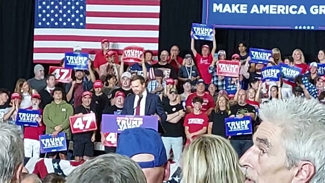 JD Vance Holds Rally At Newtown Athletic Club – Delaware Valley News