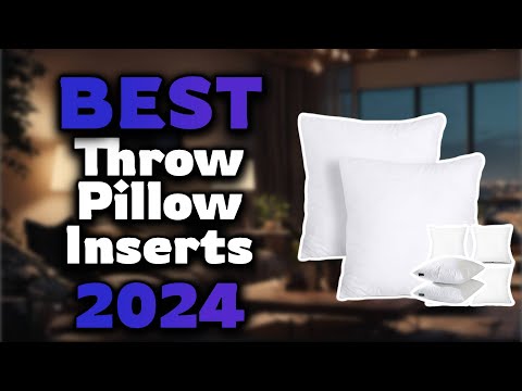 Top Best Throw Pillow Inserts in 2024 & Buying Guide - Must Watch Before Buying!
