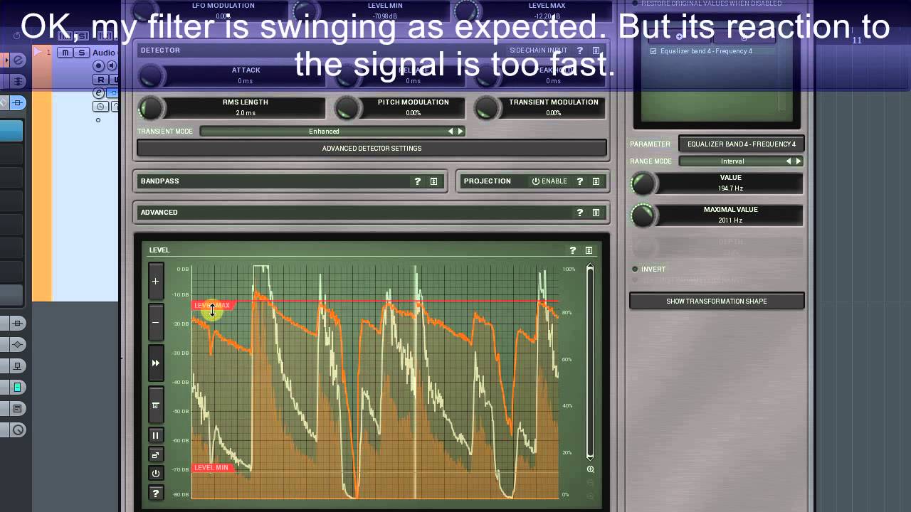 Modulator tutorials #3 - Follower mode