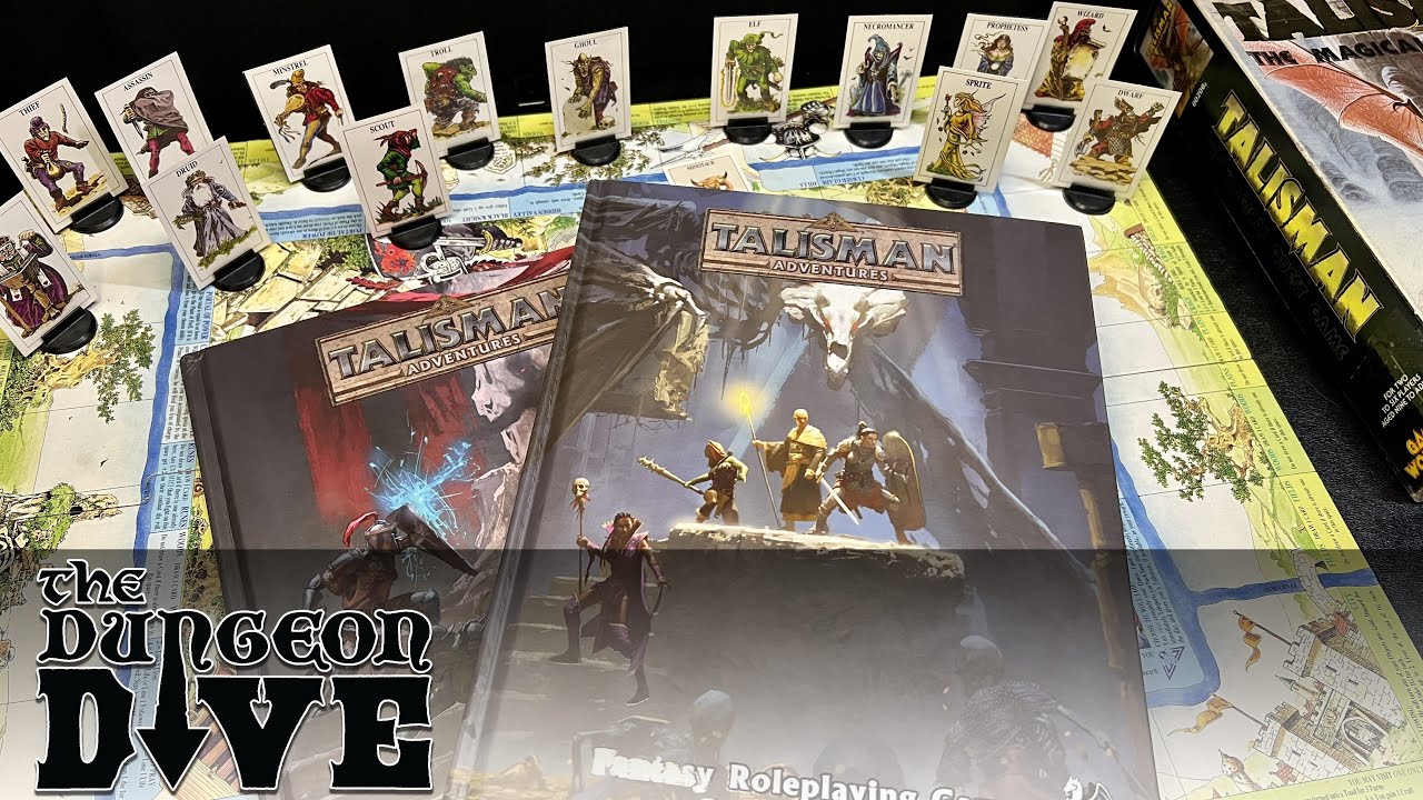 Talisman Adventures RPG - Review and Why it's Great for Solo Play (Solo RPG Friday)