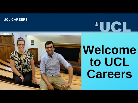 Welcome to UCL Careers' YouTube channel