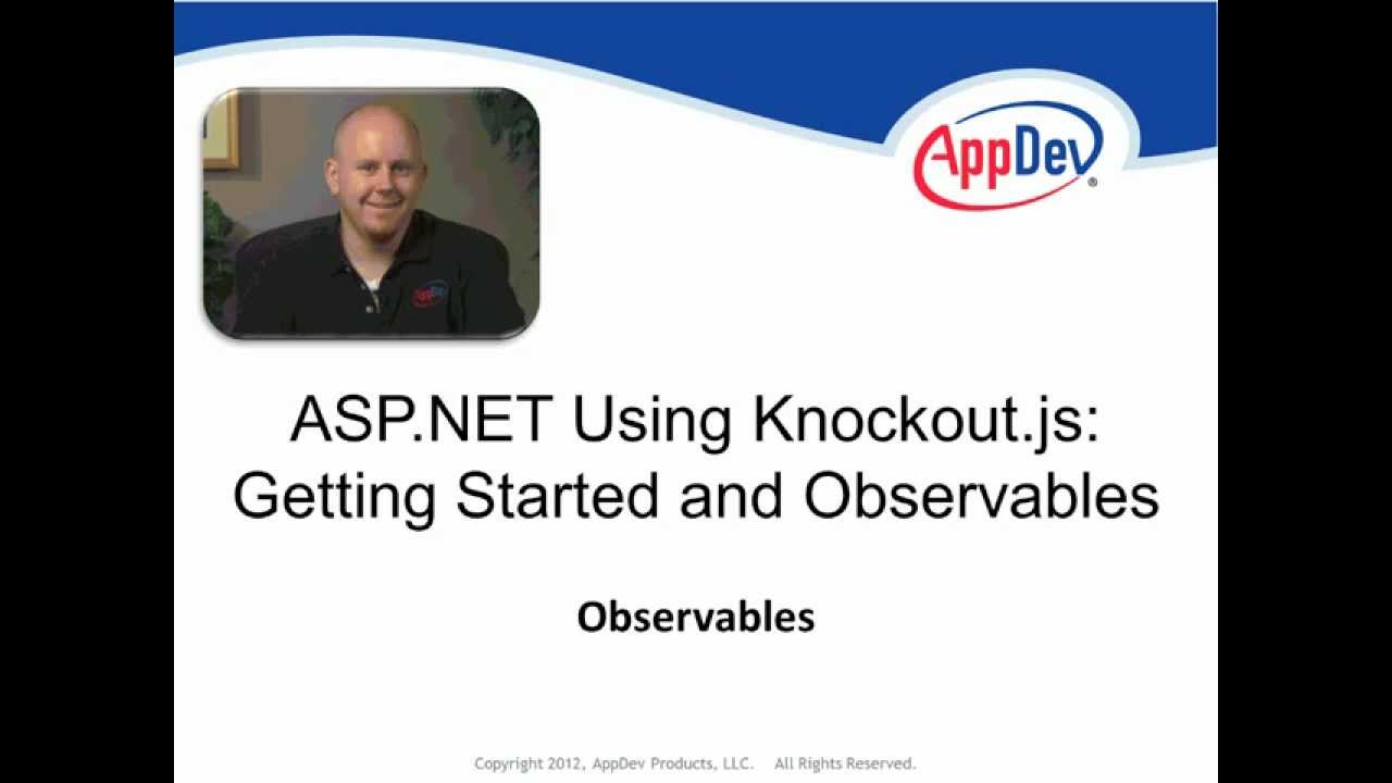 ASP.NET Using Knockout.js: Getting Started and Observables
