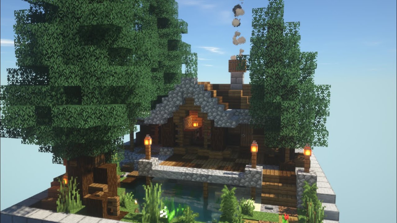 Minecraft 16x16 Build (025) | Forest Housing