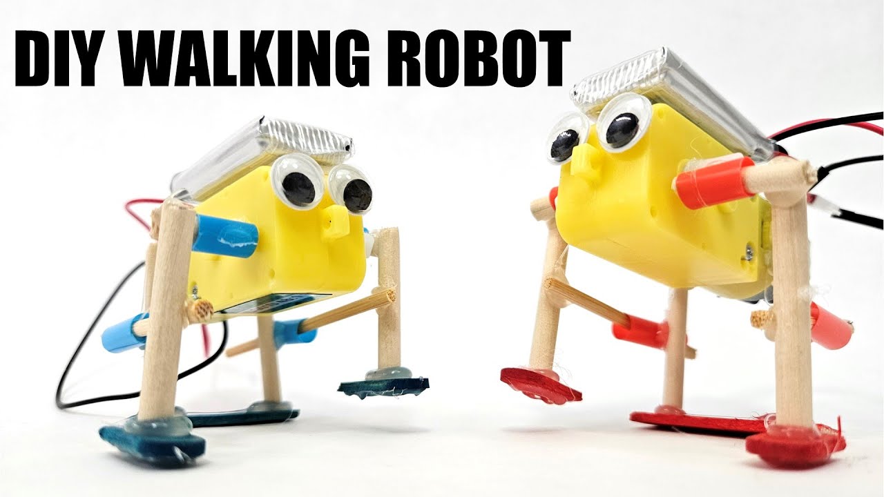Build a Walking Robot with a Single Motor | Science Project