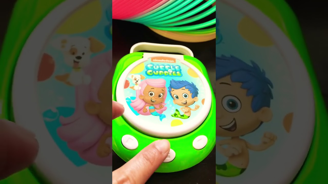 Bubble guppies Nickelodeon Mini Disc cassette #shorts #mini #bubbleguppies #asmr