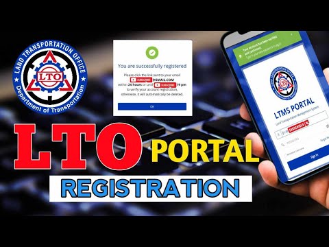PAANO MAG REGISTER SA LTO PORTAL 2023 | LTO PORTAL REGISTRATION | DRIVER'S LICENSE | LTMS PORTAL