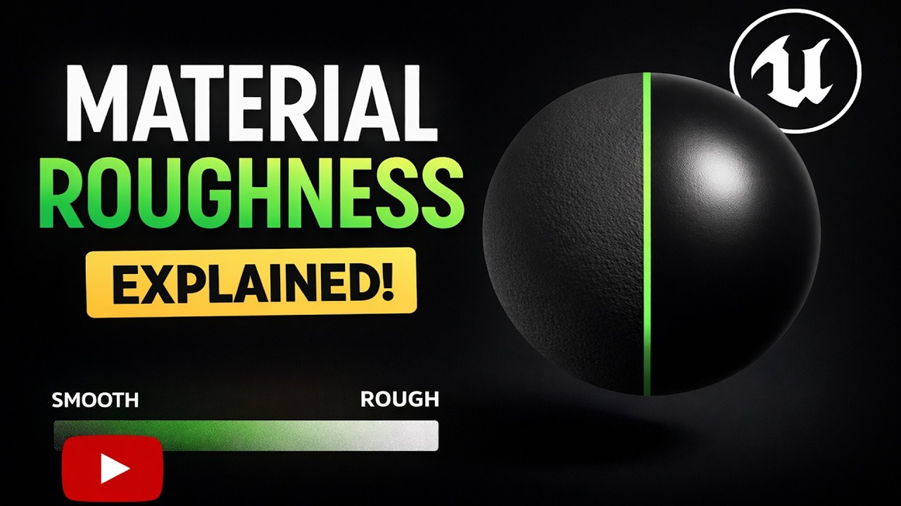 UE5 Roughness Explained – The Most Important Material Setting