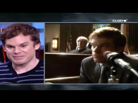 Michael C. Hall's reaction to Spanish Dexter