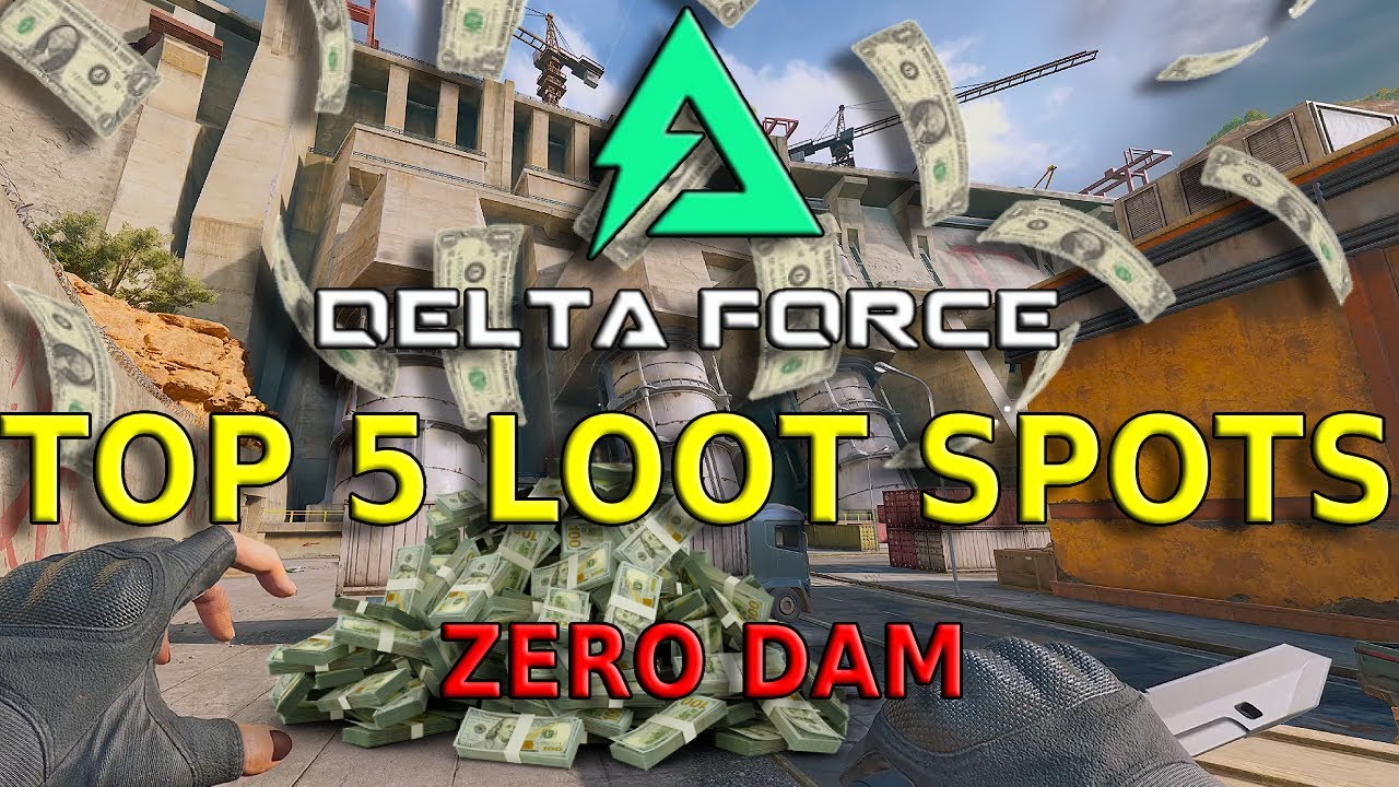 TOP 5 SOLO LOOT Locations on Zero Dam for MAXIMUM Cash!