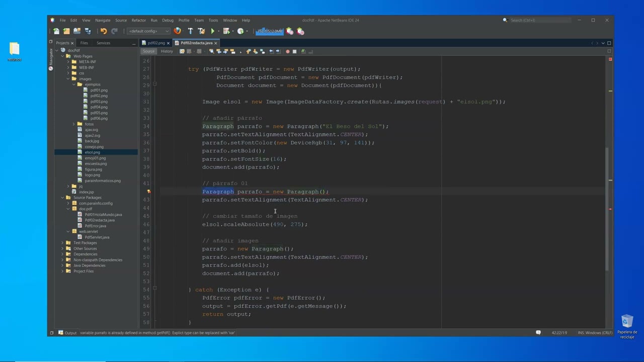Documentos PDF con Java