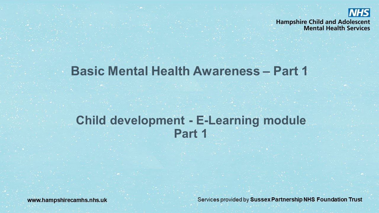 E-Learning Module - Part 1