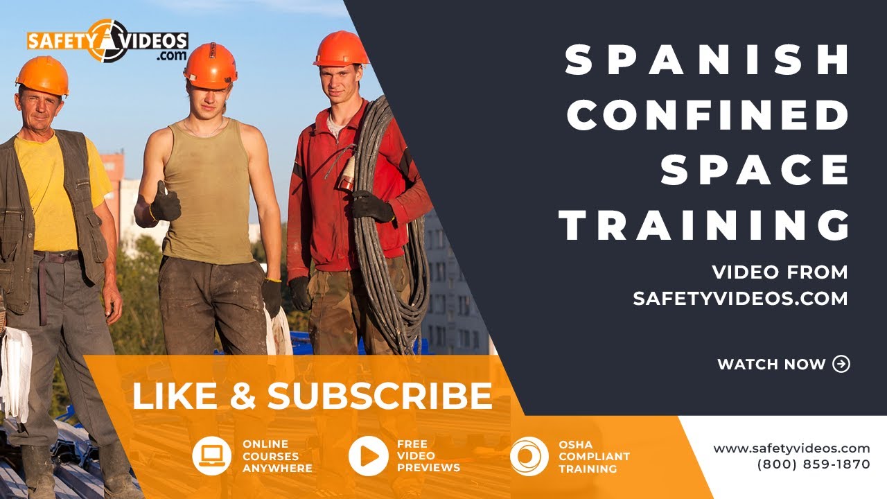 Spanish Confined Space Training from SafetyVideos.com