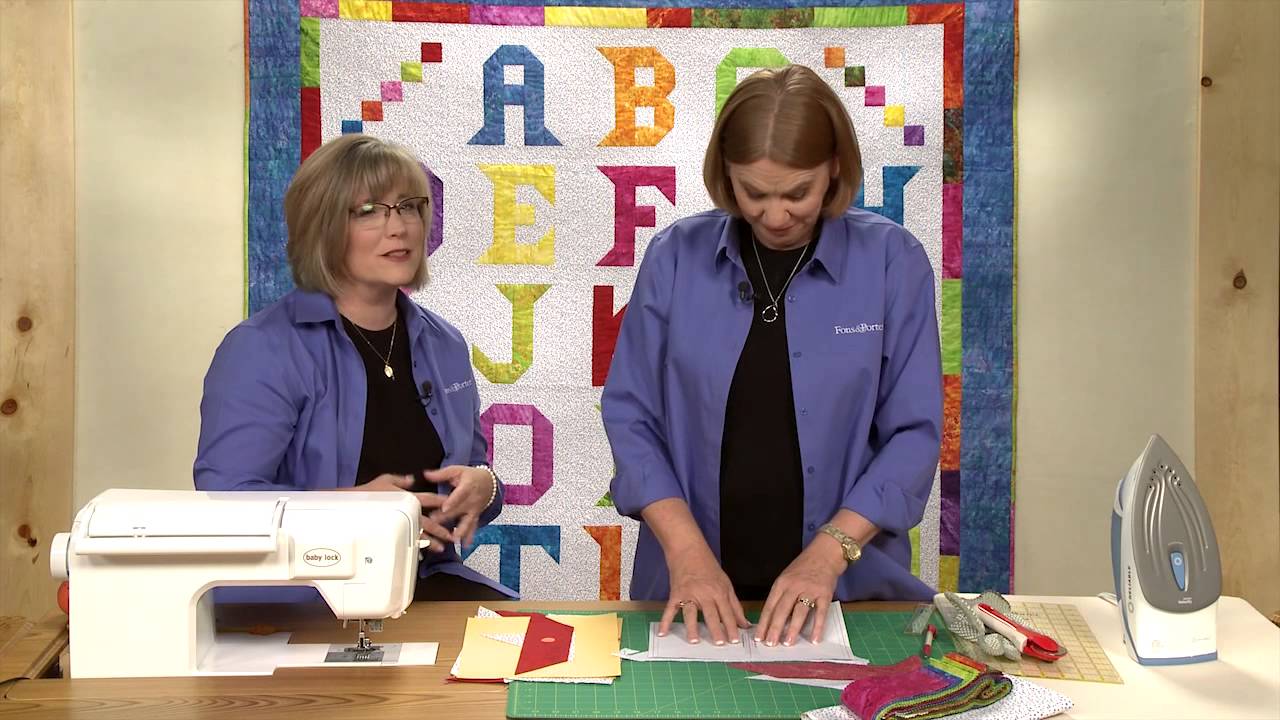 Quilting Quickly: How to Make the Alphabet Quilt