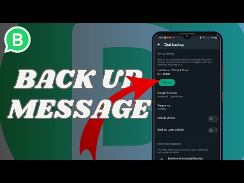 How To Backup And Restore On Whatsapp Business Chats