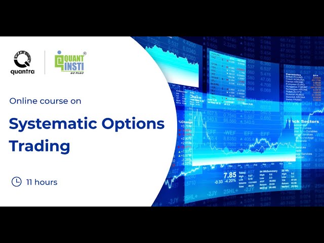 Systematic Options Trading Course | Learn Trading Options