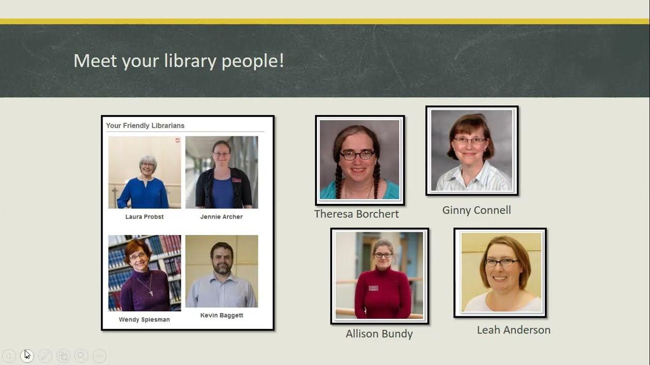 Virtual Library Orientation Tour