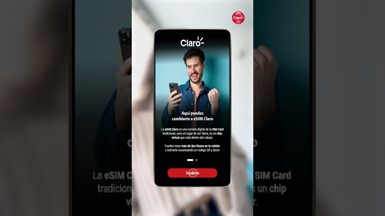Activa tu eSIM fácil y rápido desde App Mi Claro 📲 | Guía paso a paso