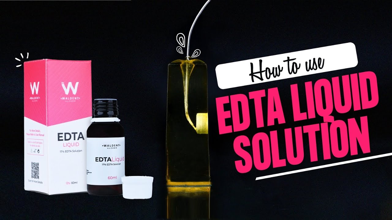 How to use Waldent Alchem EDTA 17% Liquid Solution | Dentalkart #dentistry #dentalmaterials